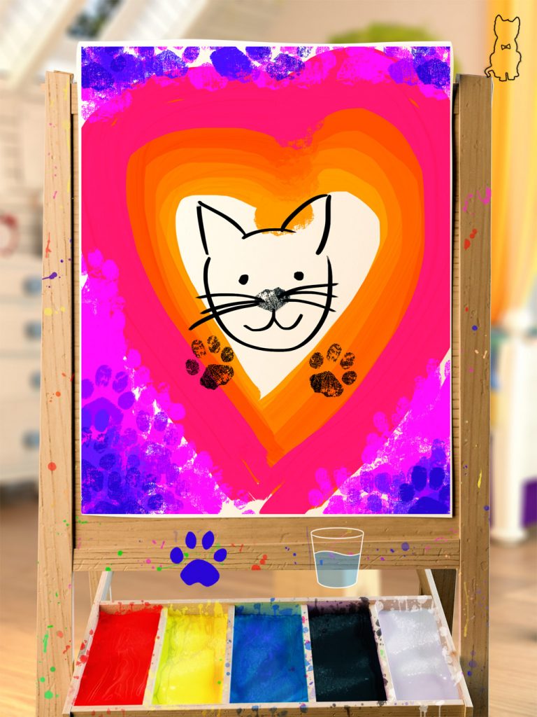 Little Kitten - My Favorite Cat: Painting Game – Squeakosaurus ...